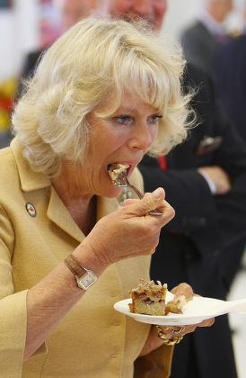 Camilla Duchess Cornwall Eating Some Cake Editorial Stock Photo - Stock ...