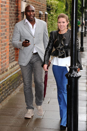 Sol Campbell His Wife Fiona Barratt Editorial Stock Photo - Stock Image ...