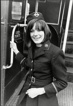 London Bus Conductors 19yo Clippie Conductress Editorial Stock Photo ...