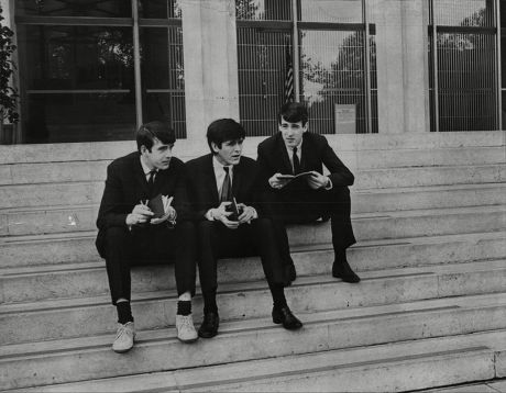 Pop Group Bachelors On Embassy Steps Editorial Stock Photo - Stock ...
