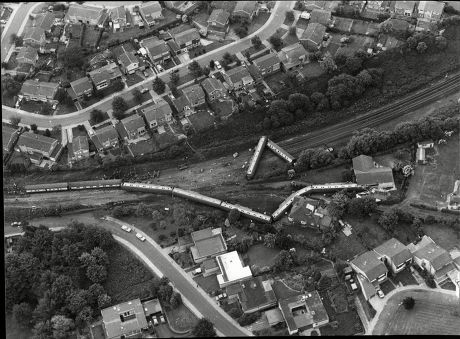 Railway Train Crash Britain Morpeth Curve Editorial Stock Photo - Stock ...