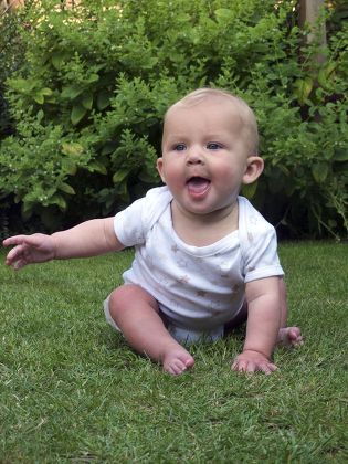 Model Released Six Month Old Baby Editorial Stock Photo - Stock Image ...