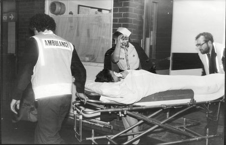 Railway Train Crash Chinley 1986 Driver - Foto de stock de contenido ...