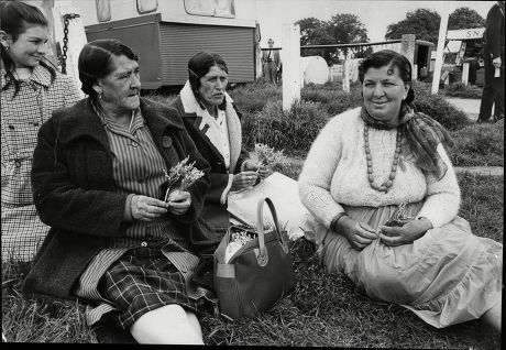 Gypsy Women Prepare Lucky Heather Sell Editorial Stock Photo - Stock ...