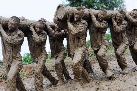 Members Swat Team Train Mud Editorial Stock Photo - Stock Image ...