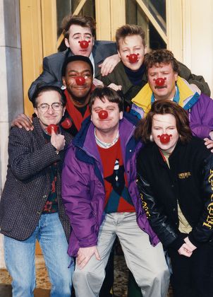 Comic Relief 1991 Red Nose Day Editorial Stock Photo - Stock Image ...