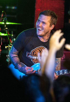 Gaslight Anthem Brian Fallon Editorial Stock Photo - Stock Image ...