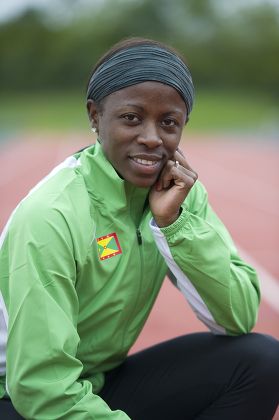 Grenadan Sprinter Neisha Bernardthomas Editorial Stock Photo - Stock ...