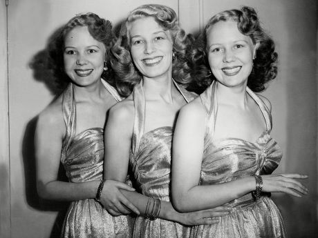 Pop Group Beverley Sisters Lr Teddie Editorial Stock Photo - Stock ...