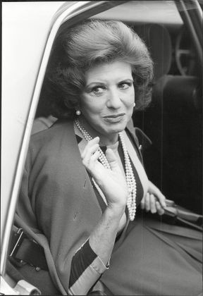 Actress Pat Phoenix Leaves Her Home Editorial Stock Photo - Stock Image ...