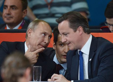 Russian President Vladimir Putin Interpreter David Editorial Stock ...