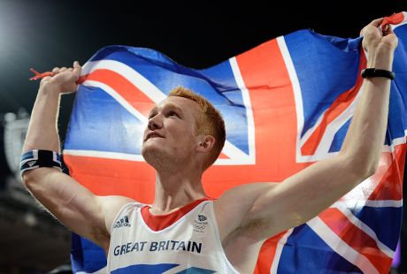 Greg Rutherford Great Britain Celebrates Winning Editorial Stock Photo ...