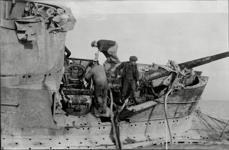 Savage Men Work On Conning Tower Editorial Stock Photo - Stock Image ...