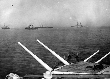 Uss Augusta British Cruisers Hms Dido Editorial Stock Photo - Stock ...