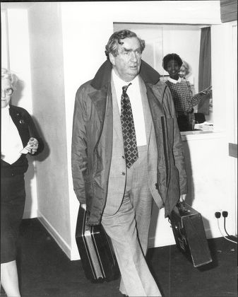 Labour Party Mp Denis Healey Denis Editorial Stock Photo - Stock Image ...