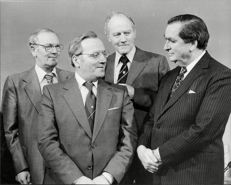 Moss Evans Left Tgwu Denis Healey Editorial Stock Photo - Stock Image ...