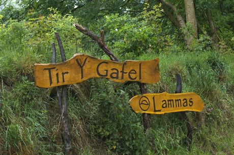 Lammas Ecovillage Tir Y Gafel Whitland Editorial Stock Photo - Stock ...