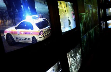 Police Cctv Centre London Britain Editorial Stock Photo - Stock Image ...