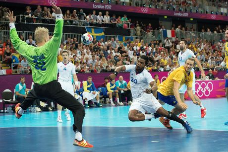The 2012 London Olympic Games, Handball, Britain - 12 Aug 2012 Stock ...