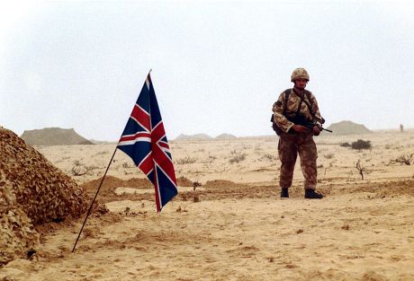 British Soldier Union Jack Flag Editorial Stock Photo - Stock Image ...