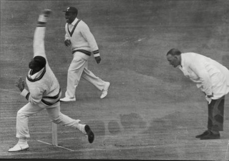 Charlie Griffith West Indies Cricketer Action Editorial Stock Photo ...
