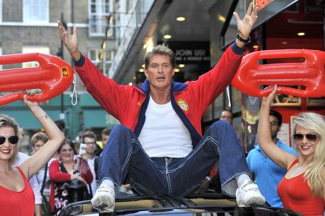 David Hasselhoff Baywatch Life Guards Knightrider Editorial Stock Photo ...
