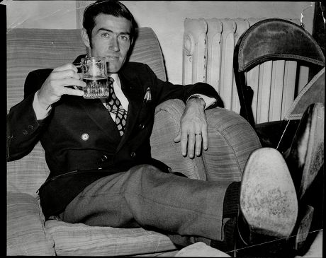 Tennis Player Ken Rosewall Relaxing Drink Editorial Stock Photo - Stock ...