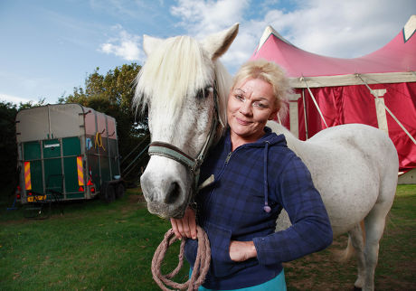 Horse Trainer Trapeze Artist Amanda Sandow Editorial Stock Photo ...