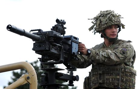 Heavy Caliber Machine Gun Editorial Stock Photo - Stock Image ...