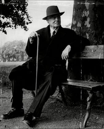 American Statesman Bernard Baruch Relaxes On Editorial Stock Photo ...