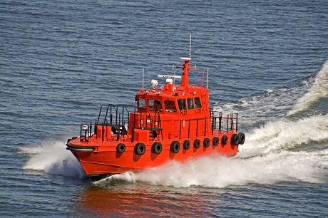 Red Pilot Vessel No Pilot L239 Editorial Stock Photo - Stock Image ...