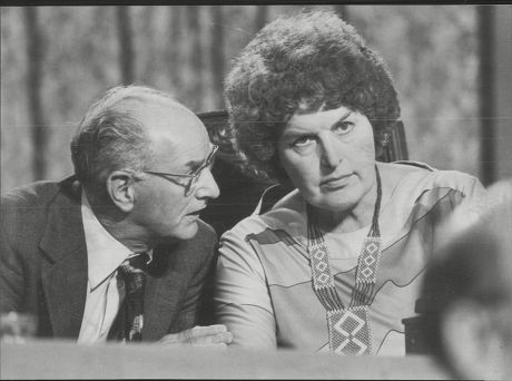 Joan Lestor Labour Politician Hugh Scanlon Editorial Stock Photo ...