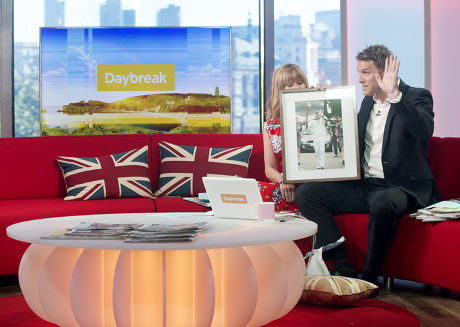 'Daybreak' TV Programme, London, Britain. - 31 Aug 2012 Stock Pictures ...