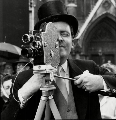 James Verner Filming Wedding Film Producer Editorial Stock Photo ...