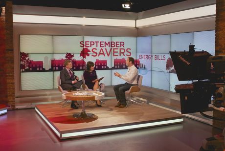 'Daybreak' TV Programme, London, Britain. - 04 Sep 2012 Stock Pictures ...