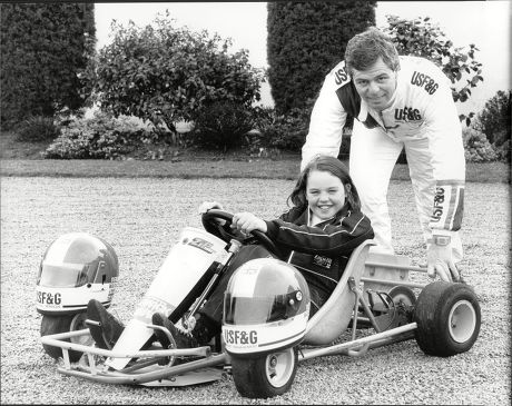 Racing Driver Derek Warwick His Daughter Editorial Stock Photo - Stock ...