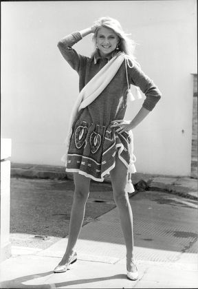 Fashion Women 1981 Model Susan Harrison Editorial Stock Photo - Stock ...