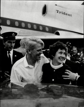 Trevor Copleston His Wife Heathrow After Editorial Stock Photo - Stock ...