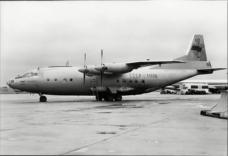 Russian Air Force Antonov 12 Cub Editorial Stock Photo - Stock Image ...
