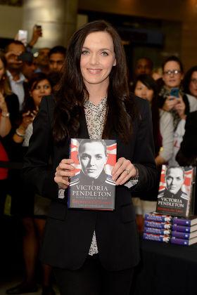 __COUNT__ Victoria Pendleton signing copies of her book 'Between The ...