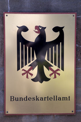 Sign German Federal Eagle Bundeskartellamt German Editorial Stock Photo ...