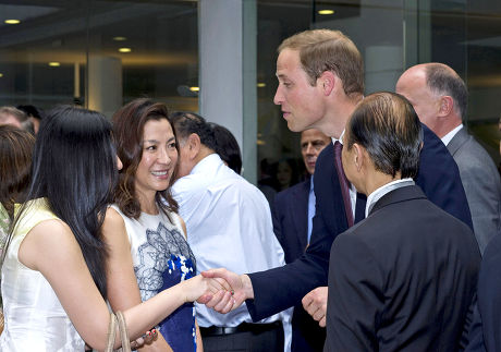 Prince William Michelle Yeoh Jimmy Choo Editorial Stock Photo - Stock ...