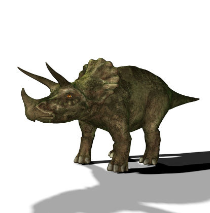 Triceratops Called Threehorn About 9 M Editorial Stock Photo - Stock ...