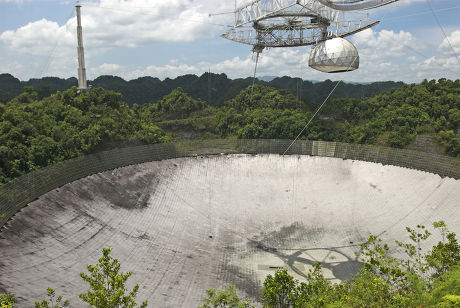 Radio Telescope Arecibo Puerto Rico Editorial Stock Photo - Stock Image ...