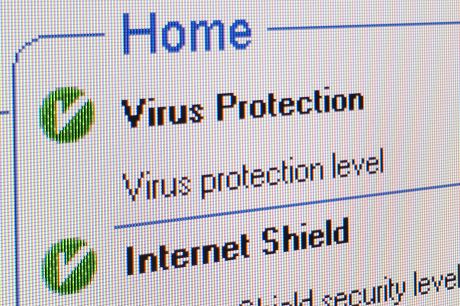 Screenshot Virus Protection Editorial Stock Photo - Stock Image ...