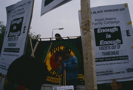 Antinazi Demonstrators March Through South East Editorial Stock Photo ...