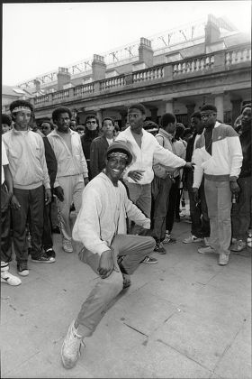 Break Dancers Dancing Covent Garden London Editorial Stock Photo ...