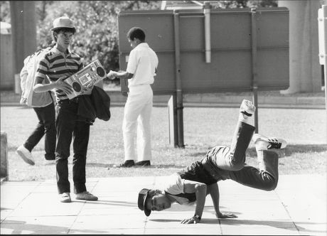 Break Dancers Wfla Dancing Street London Editorial Stock Photo - Stock ...