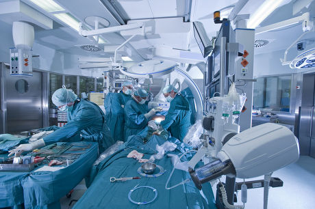 Cardiac Surgery Hybrid Operating Room Deutsches Editorial Stock Photo ...