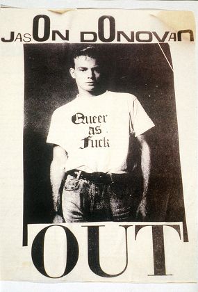 Jason Donovan Out Poster Editorial Stock Photo - Stock Image | Shutterstock
